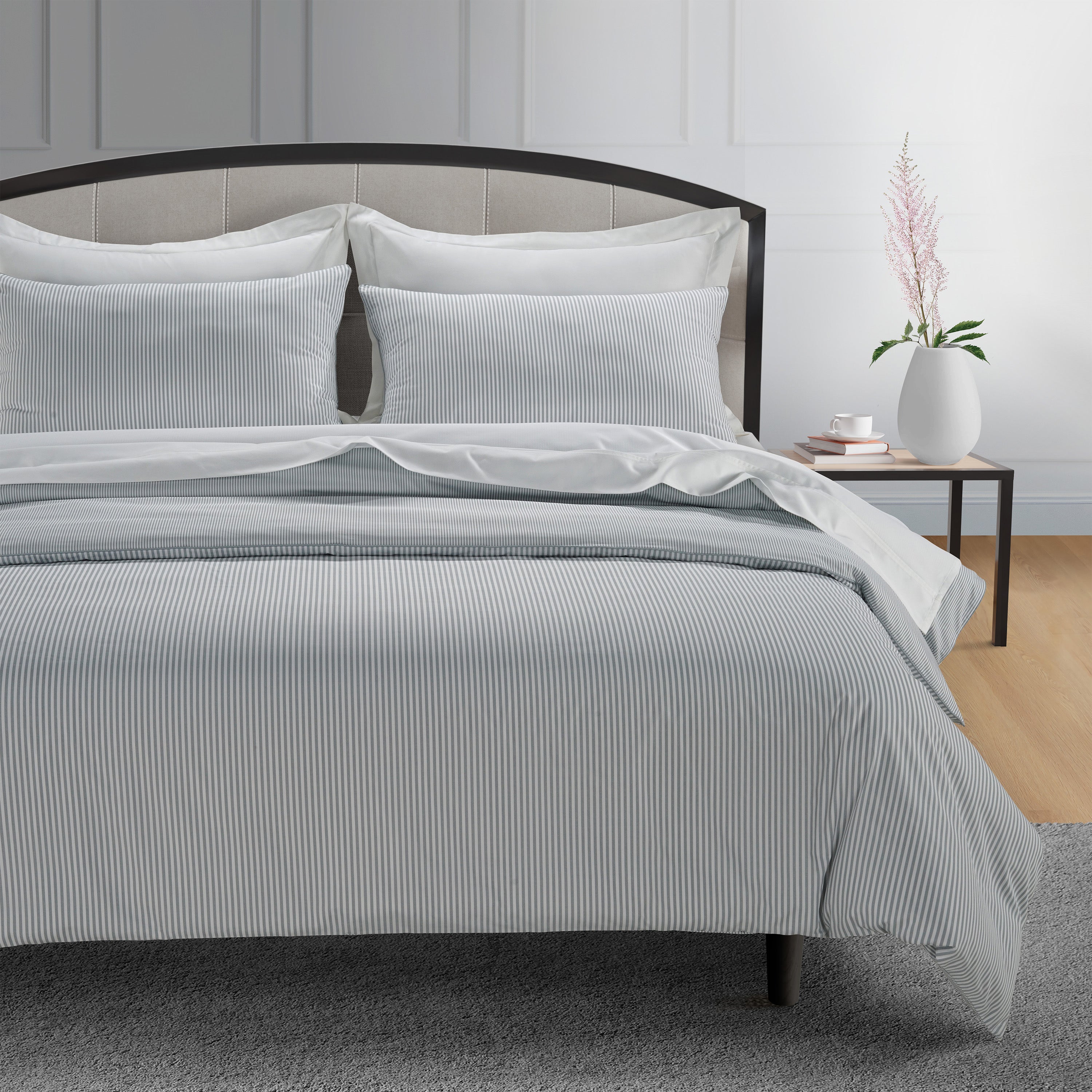 300 Thread Count Celeste with White Bedding Set – Bedding Envy UK